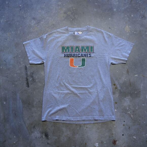 American Vintage | Shirts | Vintage 200s Miami Hurricane Graphic Both ...